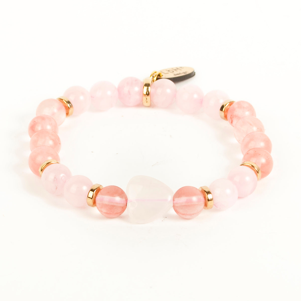 ROSE QUARTZ- RASPBERRY QUARTZ - ROSE QUARTZ HEART- L'AMOUR – lbhdesign